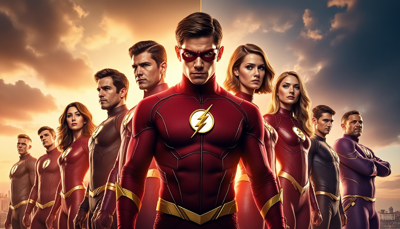 Les personnages emblématiques de Flash (série TV) et leur évolution au ...